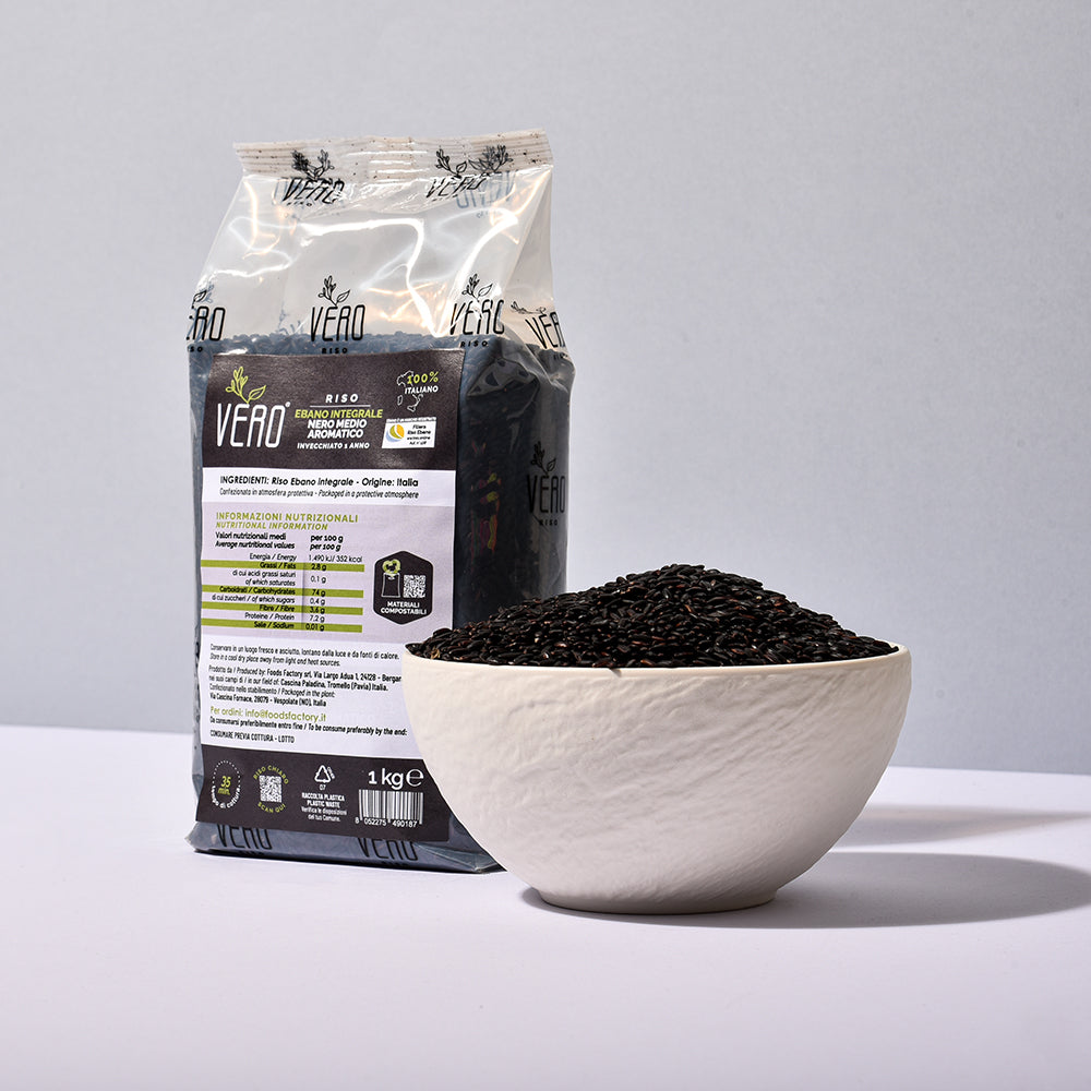 RISO NERO INTEGRALE VERO RISO Regular | 1kg